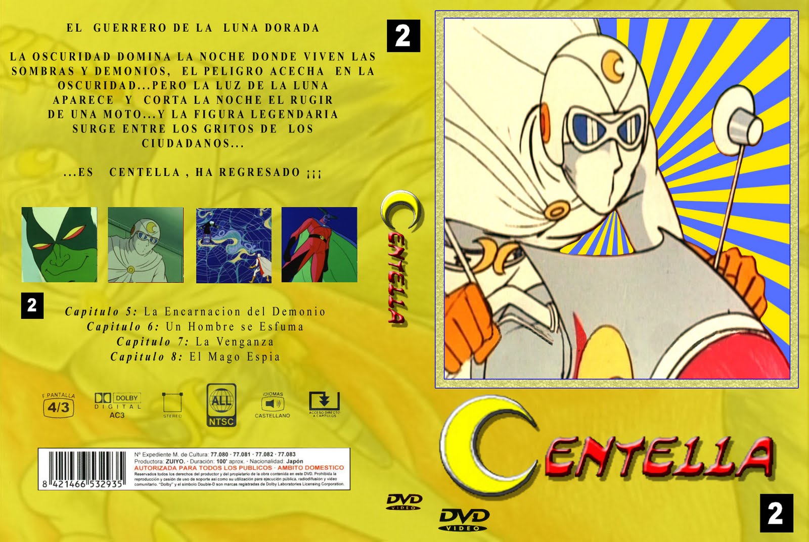 FULLRICKY78 " TODO PARA VER ": SERIE ANIME - CAPITAN CENTELLA